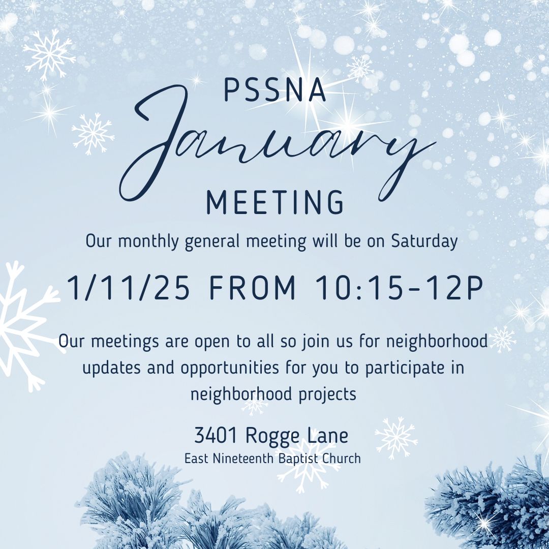 January 2025 PSSNA Meeting